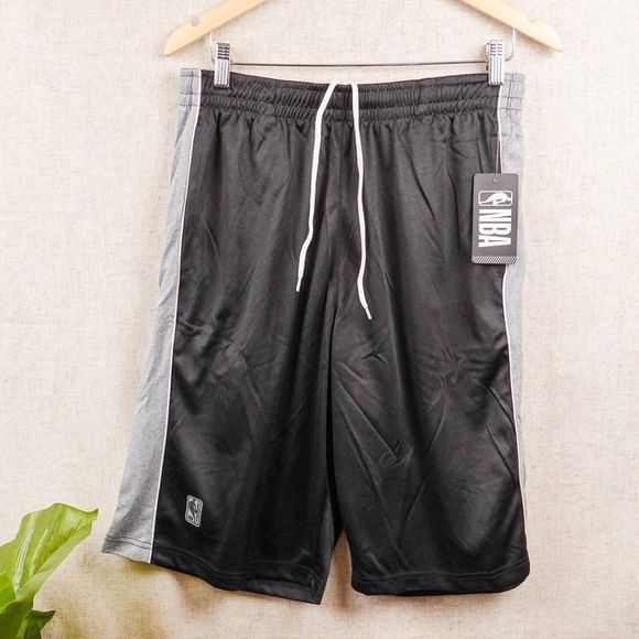 NBA | Shorts | Authentic Nba Logo Mens Training Workout Basketball ...